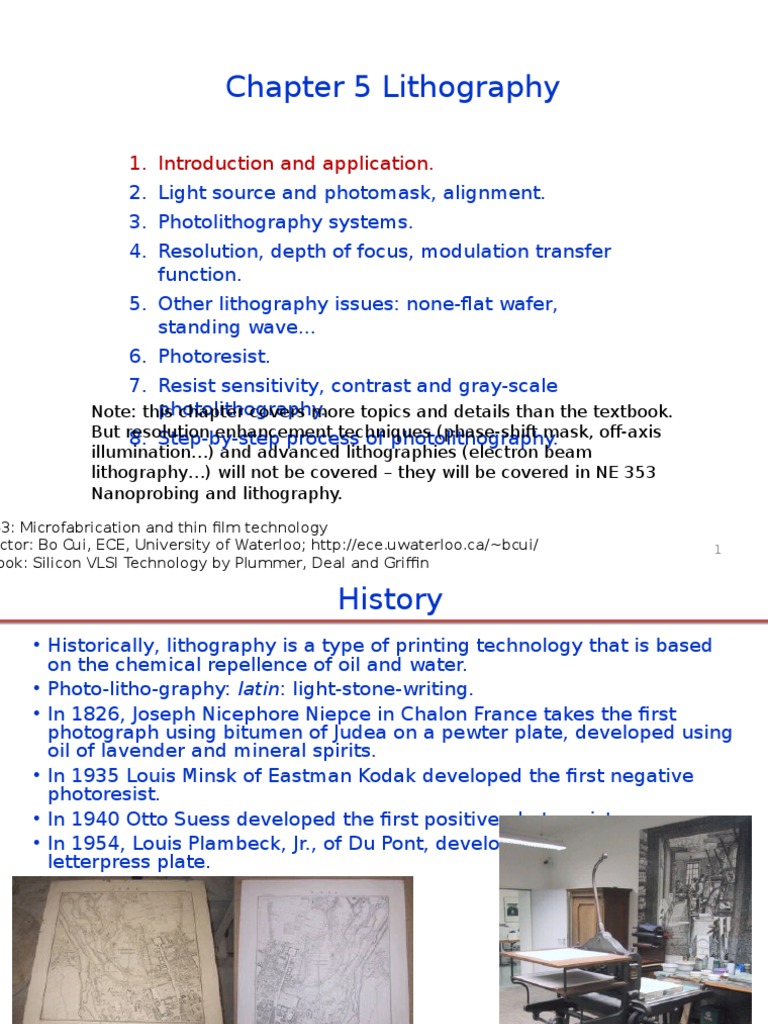 Photolithography Process Overview | PDF | Photolithography | Nanotechnology