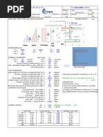 Dyke Wall Design and Calculations | PDF | Civil Engineering | Physics