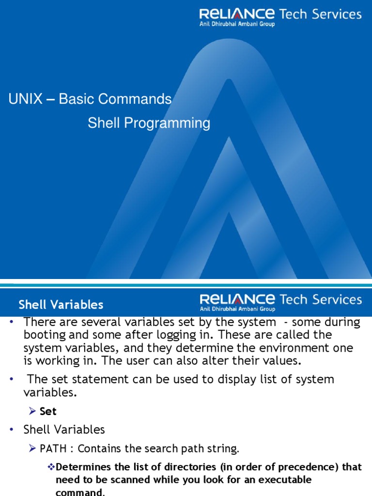 Shell Scripting Pdf Command Line Interface Parameter Computer Programming