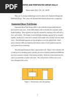 Wood Shear Wall Design Example | PDF | Framing (Construction) | Wall