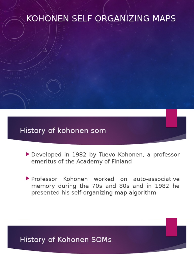 Kohonen Self Organizing Maps | PDF | Statistical Classification ...