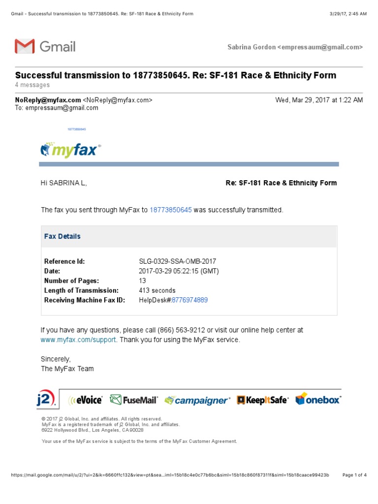 Sabrina's SF 181 With Attached Documents | PDF | Vatican City | Race ...