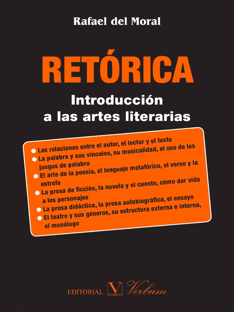 Retórica. Introducción A Las Artes Literarias | PDF