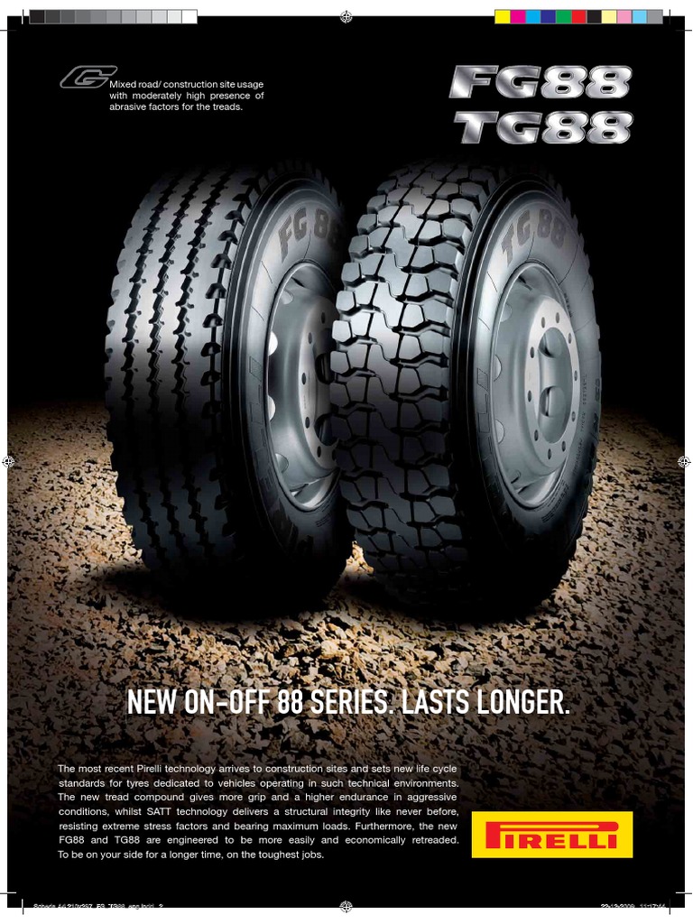 FG TG88 Leaflet | PDF | Tire | Manufactured Goods