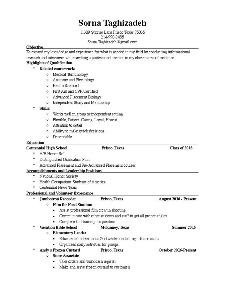 Final Resume | PDF