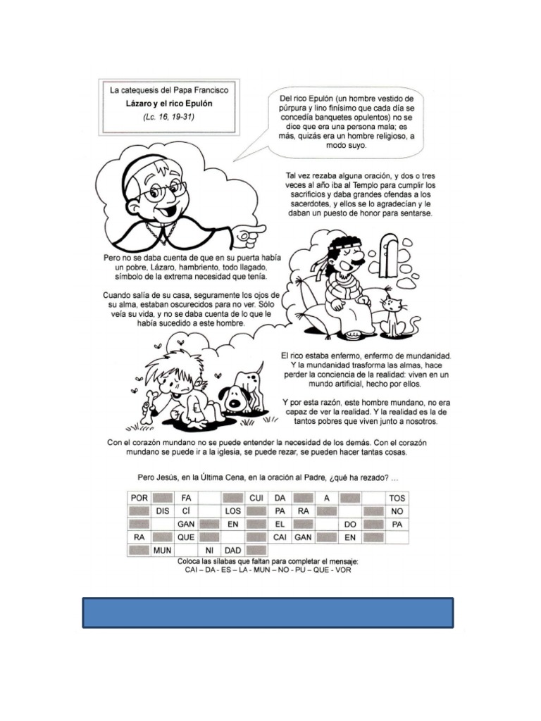 El Mendigo y El Rico | PDF