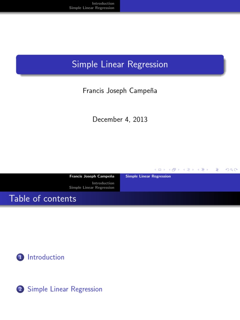 Linearregression Pdf Pdf Correlation And Dependence Regression Analysis