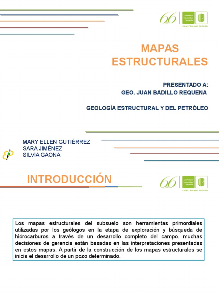 Mapas Estructurales en Geología | PDF | Mapa | Visualización (Gráficos)