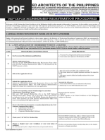 Uap Membership Application Form | PDF | Metro Manila | Architect