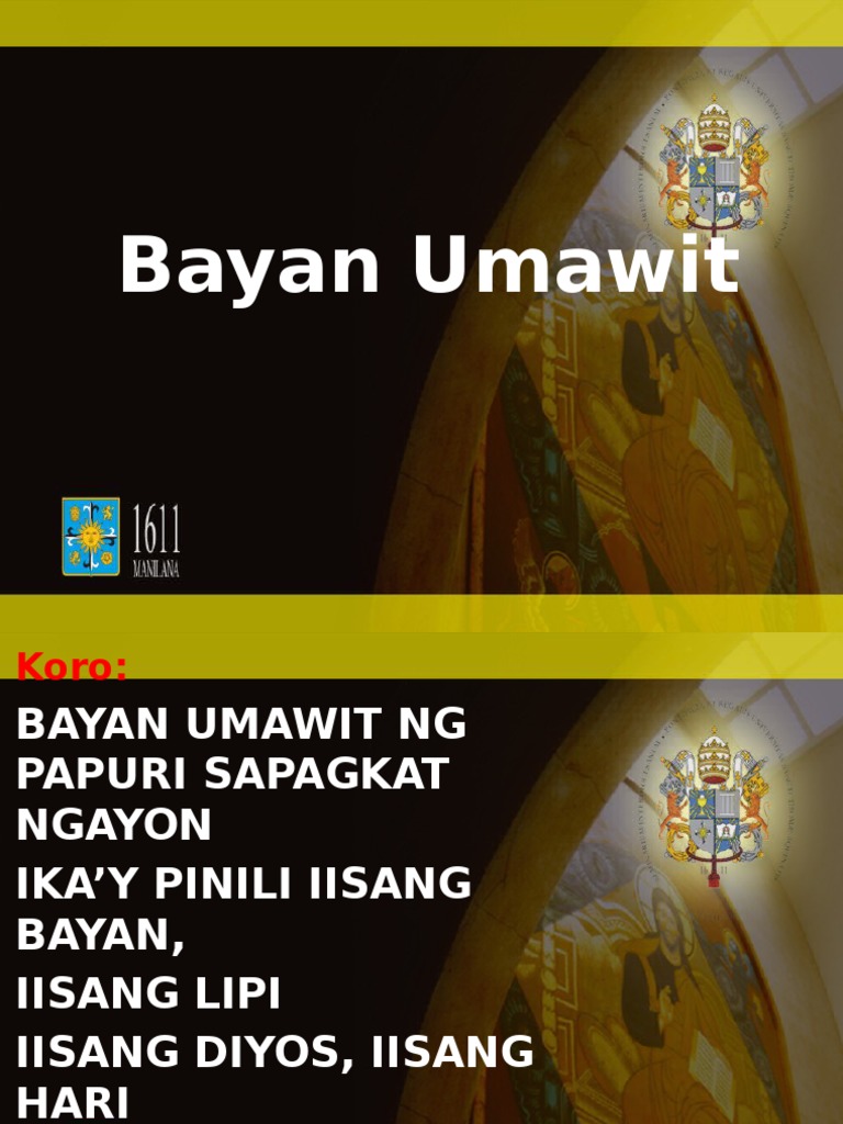 Bayan Umawit | PDF