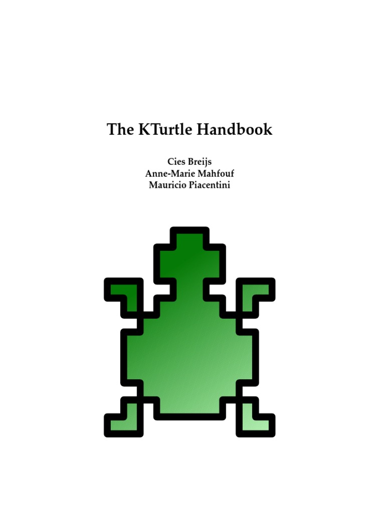 Manual Book For K-Turtle | PDF | Boolean Data Type | Software Engineering