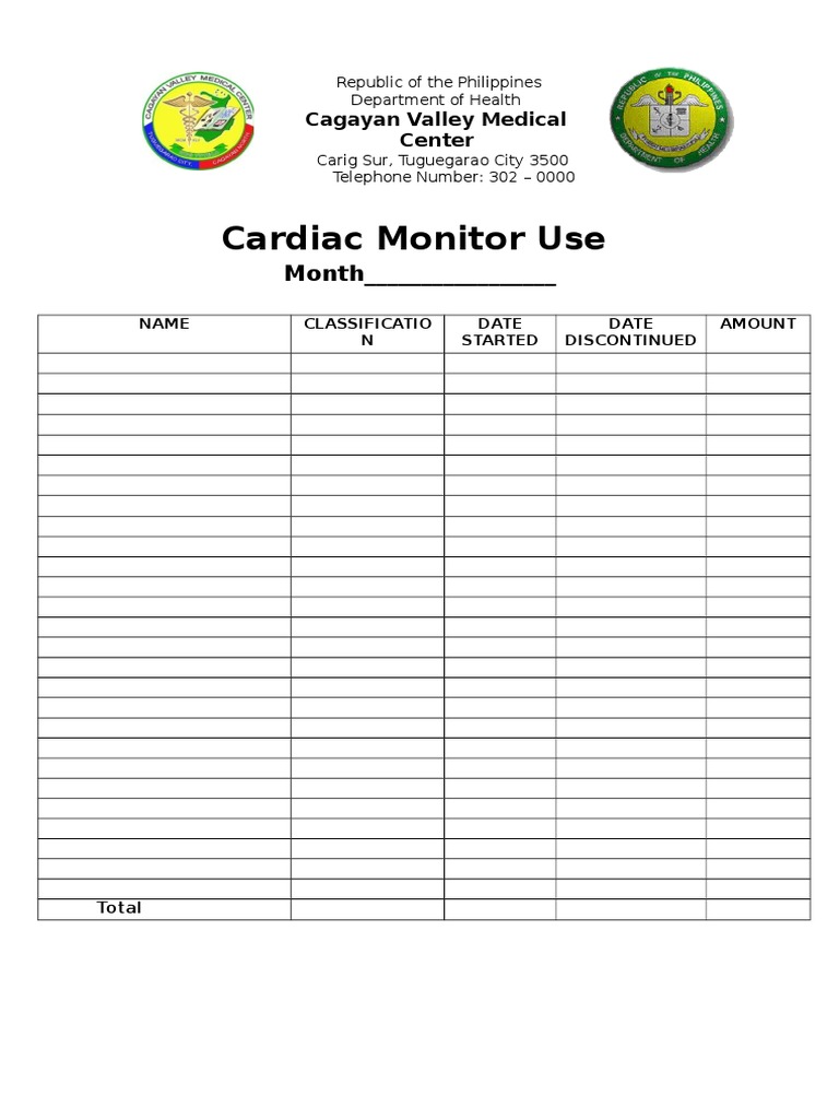 Cardiac Monitor Use | PDF