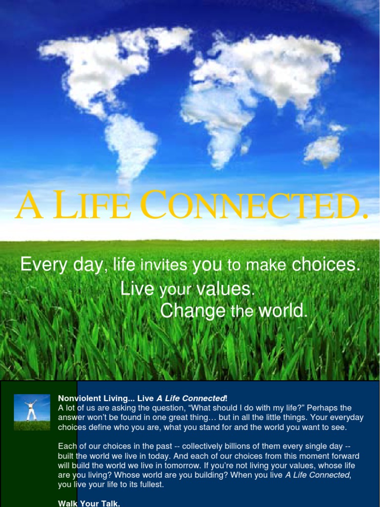 A Life Connected - How You Can Change The World | PDF | Organic Foods ...