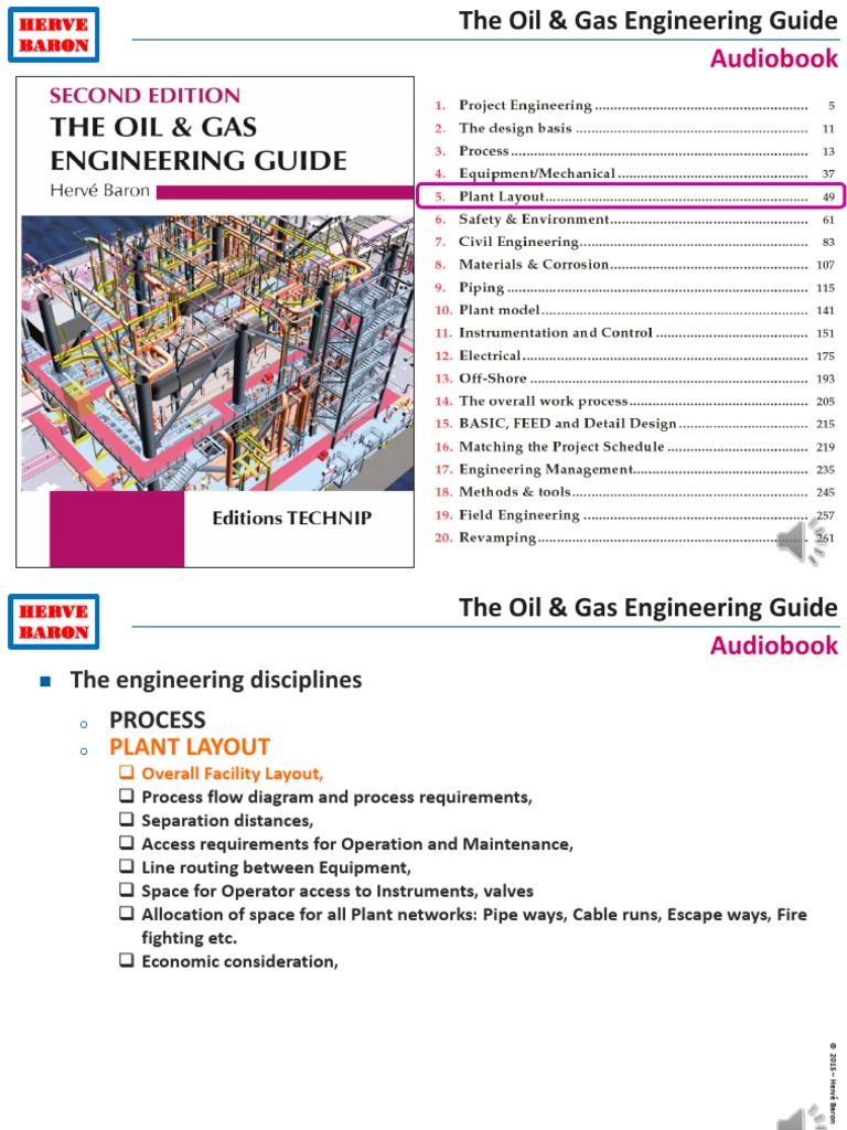 Oil & Gas Engineering Training Video - Part 3 Plant Layout | PDF ...