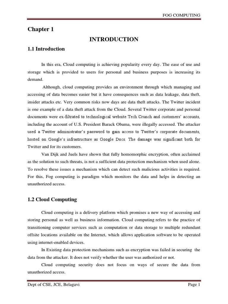 Fog Computing | PDF | Cloud Computing | Internet Of Things