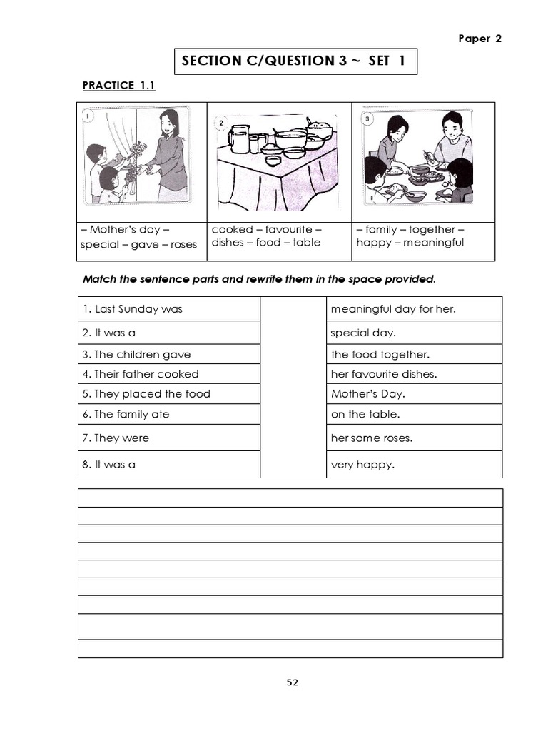 Section C/Question 3 Set 1: Paper 2 | PDF