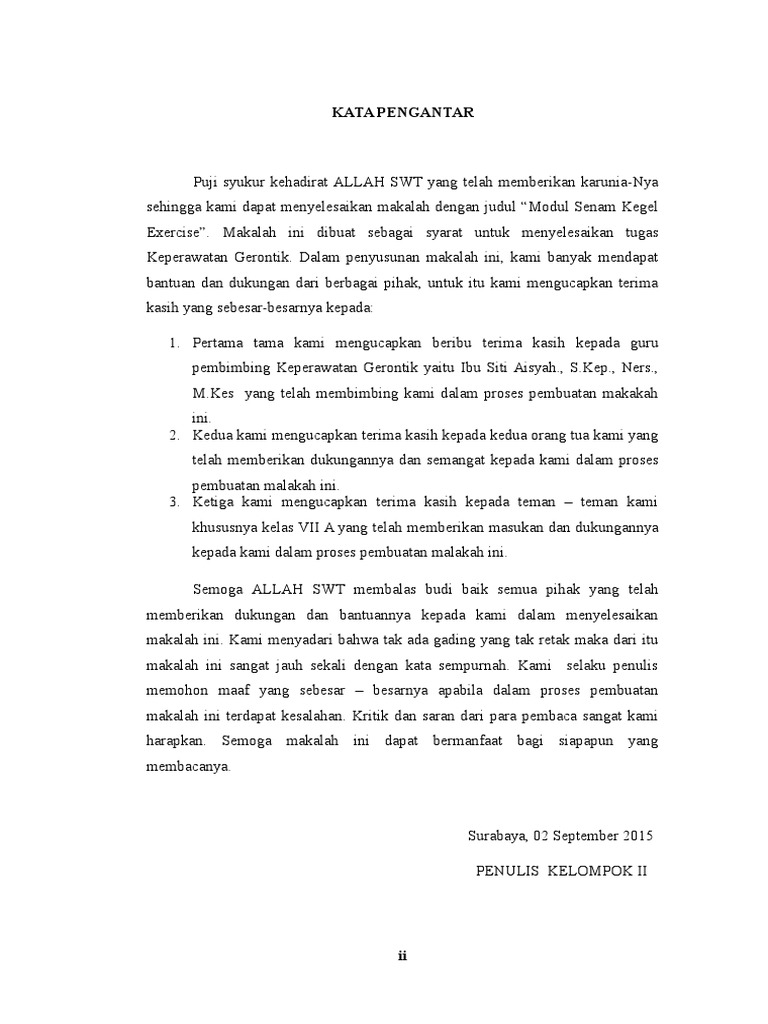Kata Pengantar Modul | PDF