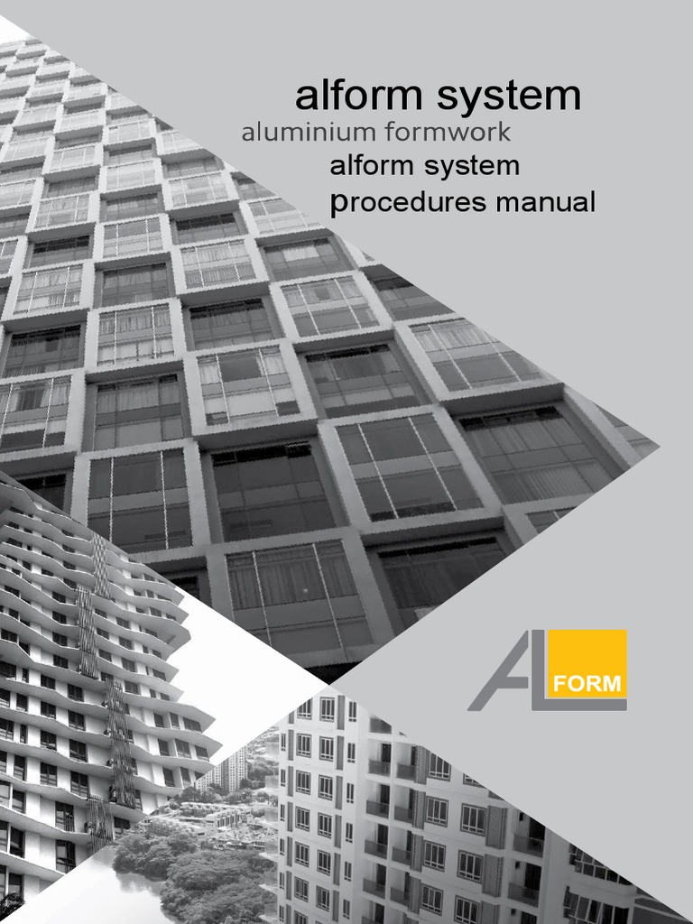 Alform System Formwork Procedures October 2016 | Scaffolding | Beam ...