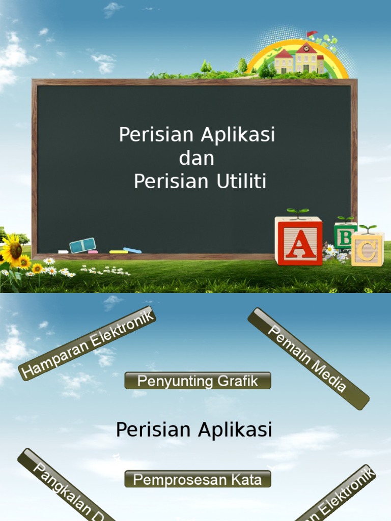 Perisian Aplikasi Dan Perisian Utiliti 1 | PDF