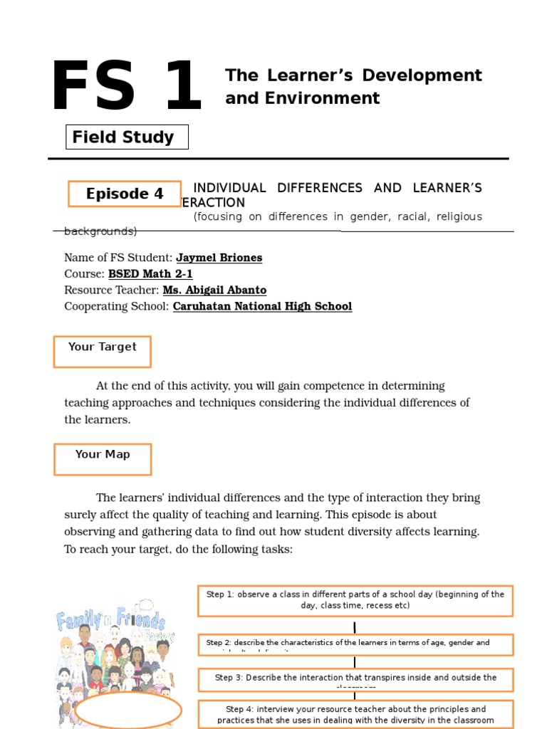 Fs Episode 4 | PDF | Classroom | Gender