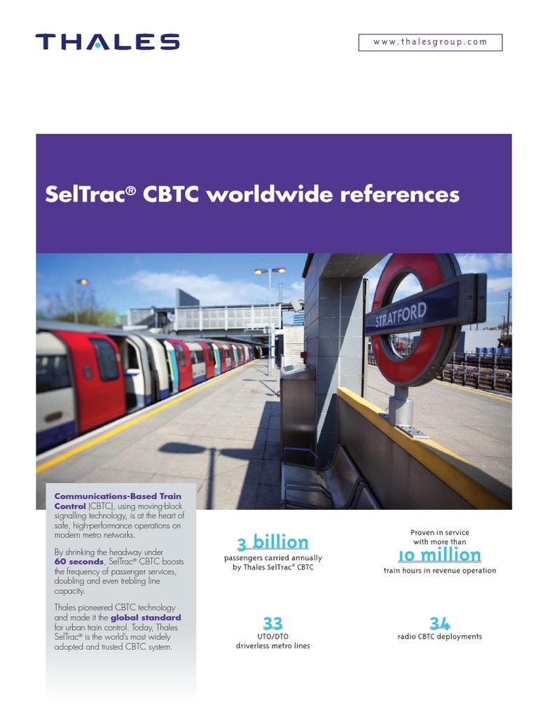 Seltrac Cbtc References | Rapid Transit | Rail Transport