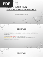 CORE Back Tool | PDF | Low Back Pain | Back Pain