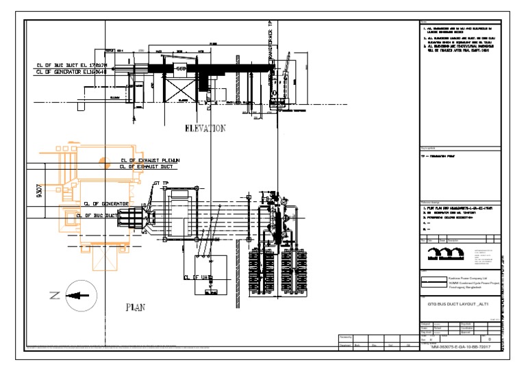 Appendix A-1-Gtg Busduct Layout | PDF | Computing | Computing And ...