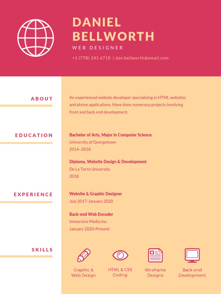 A Versatile Web Developer With A Passion For Front-End And Back-End ...