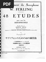 48 Ferling Etudes For Saxophone | PDF