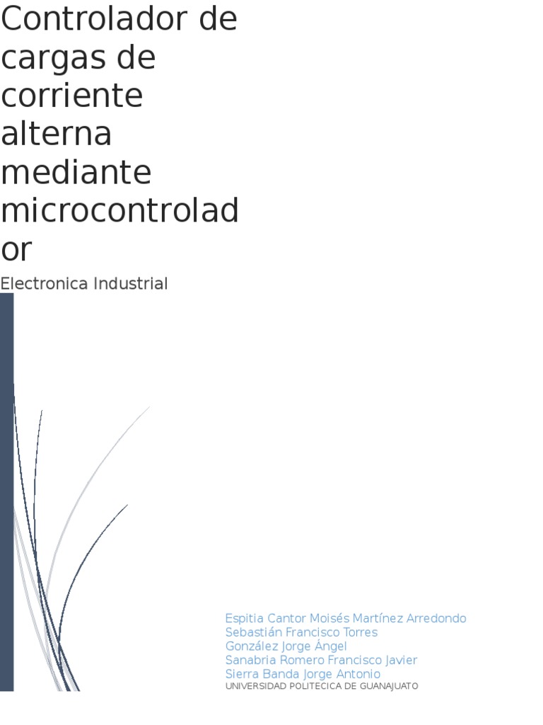 Controlador de Potencia AC con Arduino | PDF | Arduino | Bienes ...
