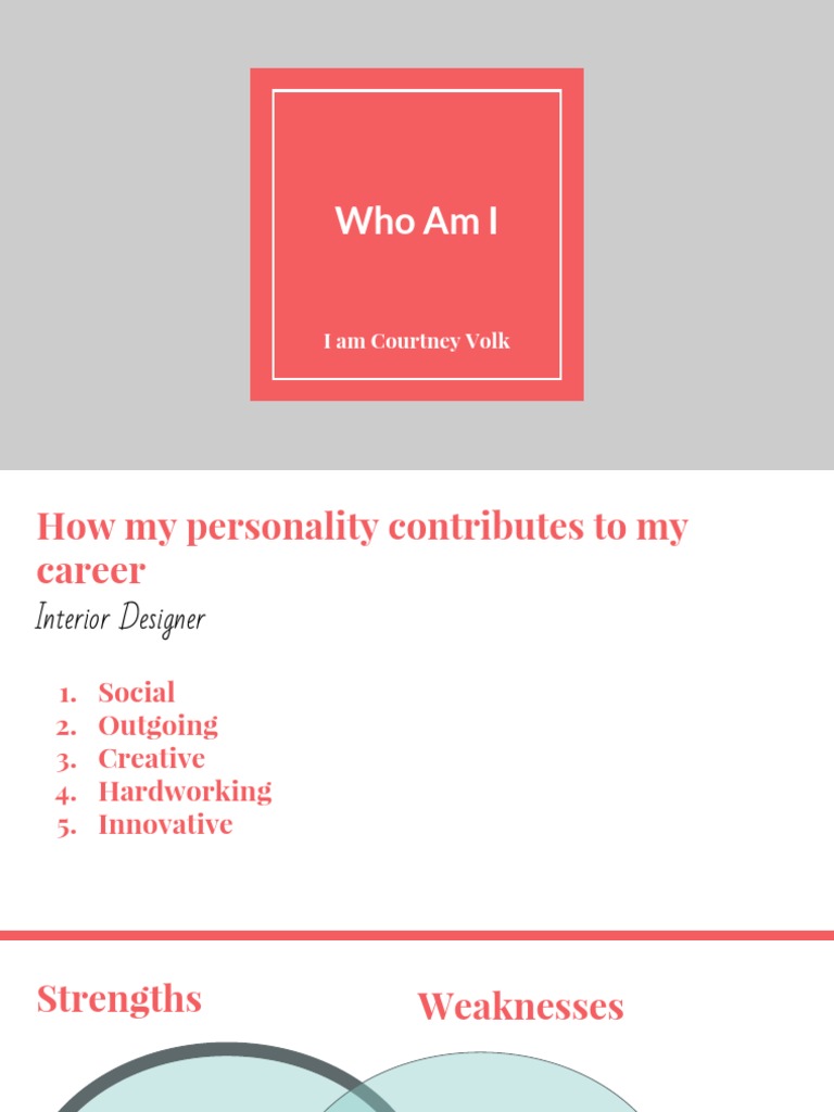 Who Am I Presentation | PDF
