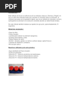 Protocolo de Tinción de Giemsa | PDF | Tinción | Química