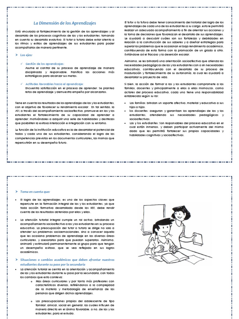ATI-Fundamentación-Dimensión de Los Aprendizajes PDF | PDF