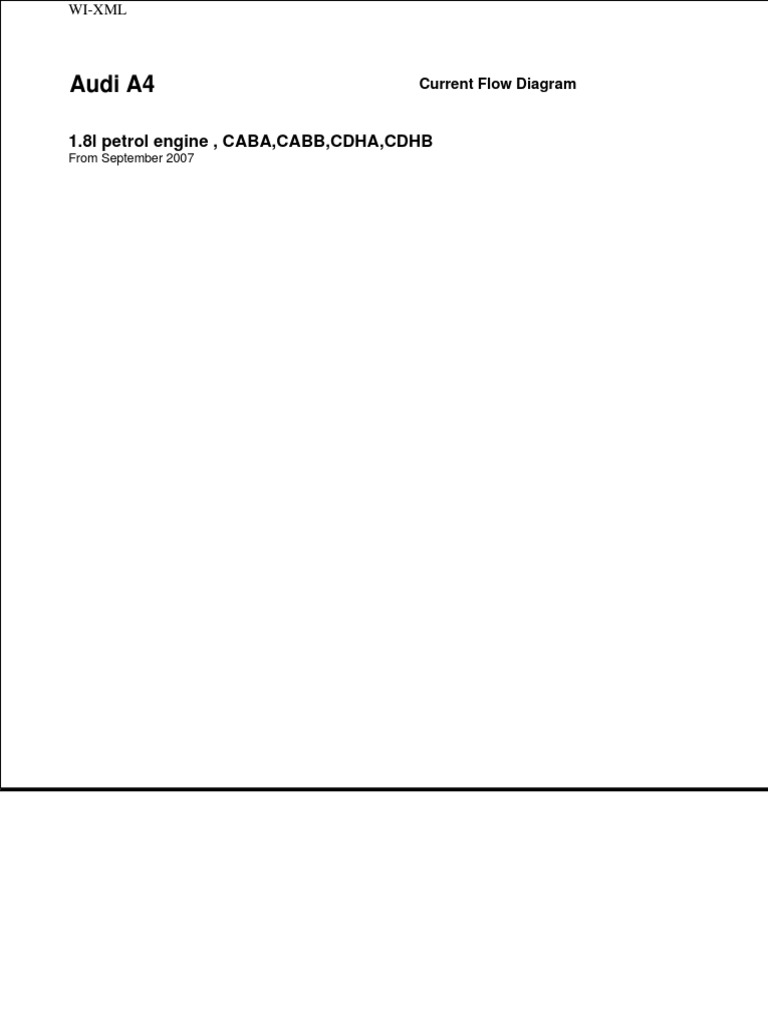 Audi A4 1.8lts Turbo Med17.5 Cdha | PDF | Ignition System | Fuel Injection