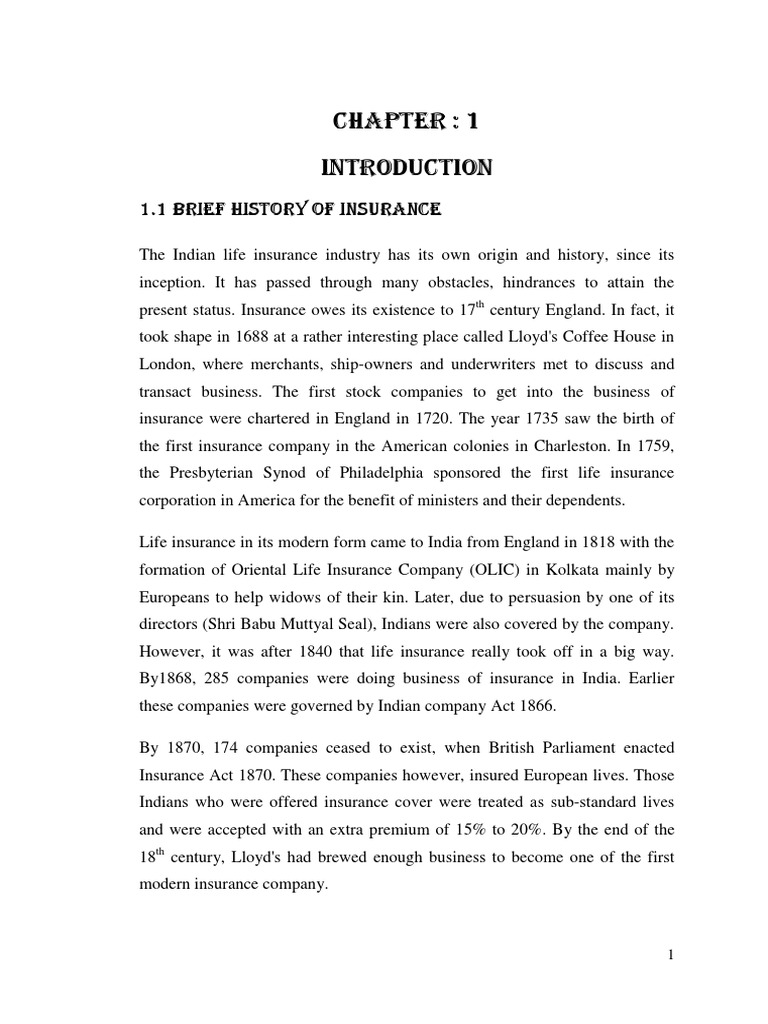 History of Insurance | Download Free PDF | Life Insurance | Insurance