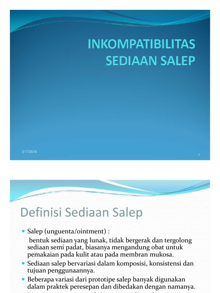 Formulasi Salep | PDF
