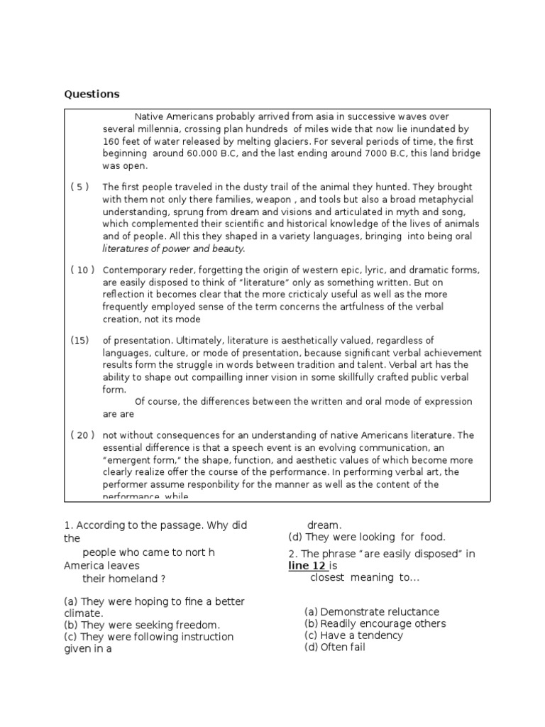 Understanding the Origins and Characteristics of Native American Oral ...