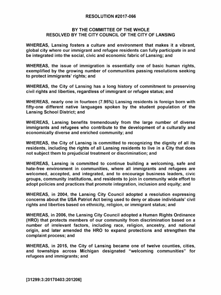 Adopted Resolution | PDF