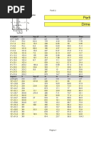 Perfis Laminados WT Gerdau Açominas - Tabela de Bitolas | PDF