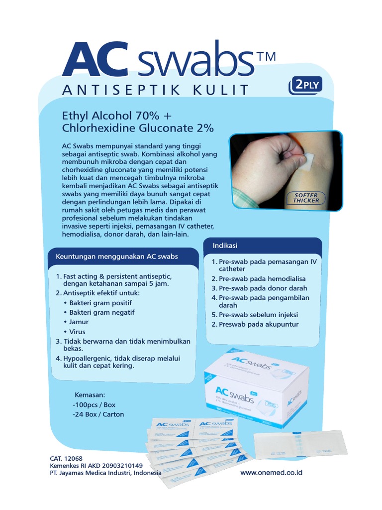 Brosur AC Swabs | PDF