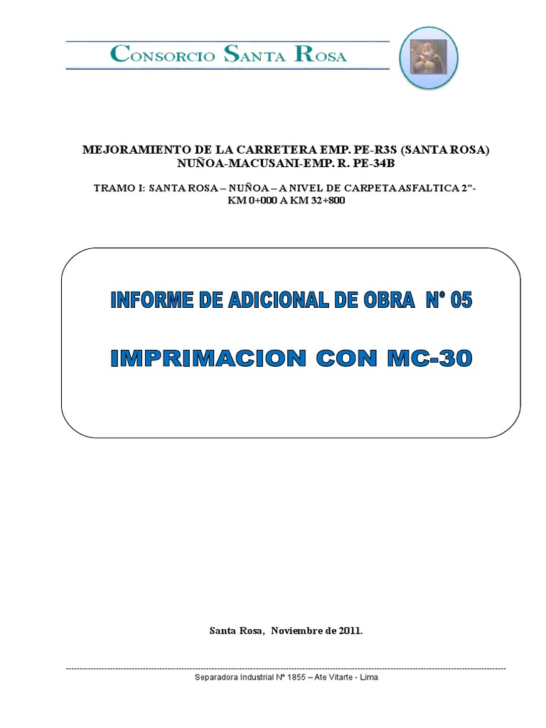 Informe Modelo Adicional Con Deductivo Vinculante Supervision | PDF | Presupuesto | Regulación