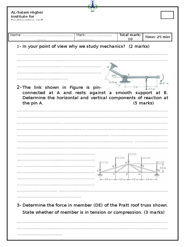 Quiz Mechanics | PDF