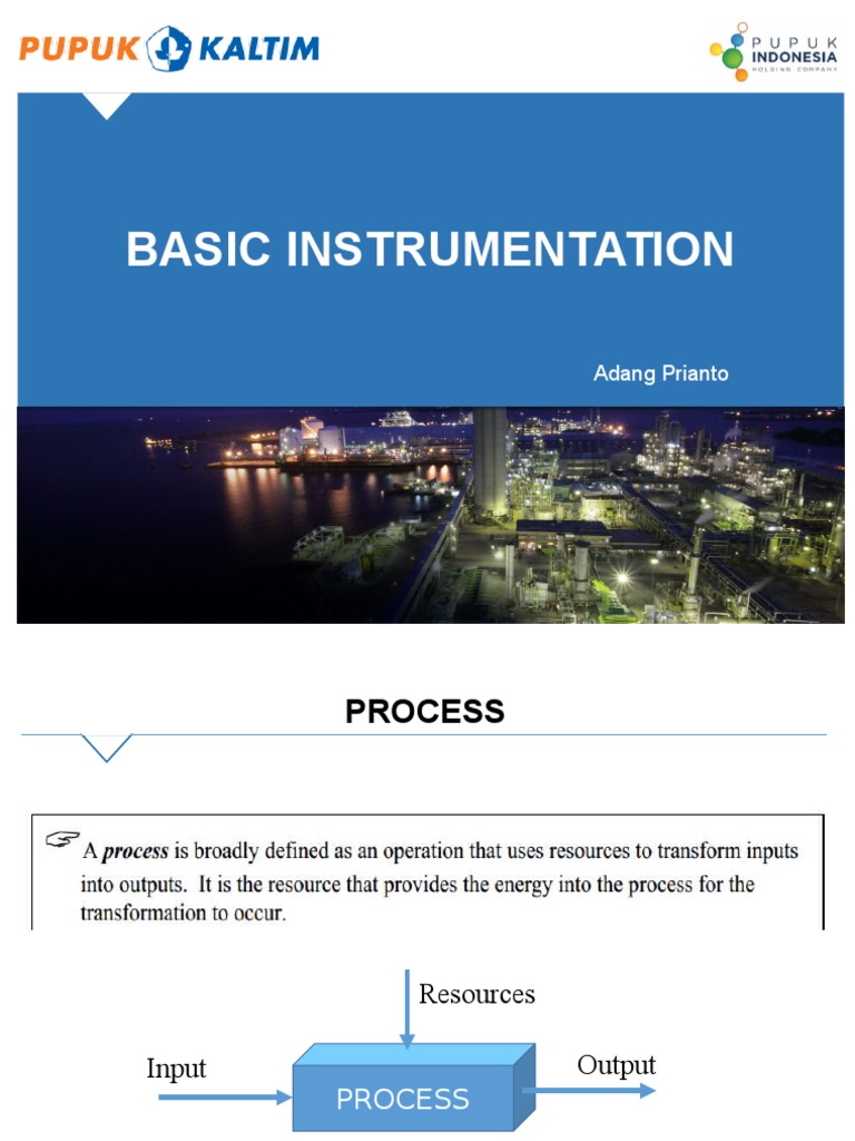 Basic Instrumentation: Adang Prianto | PDF