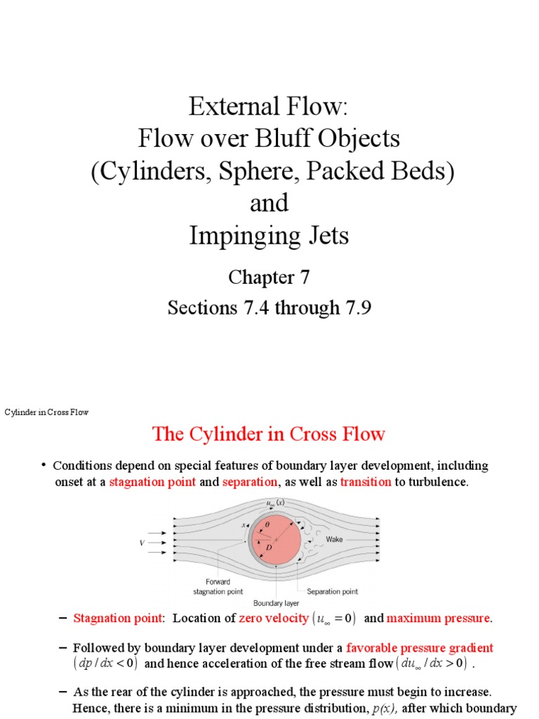 External Flow | Download Free PDF | Boundary Layer | Fluid Dynamics