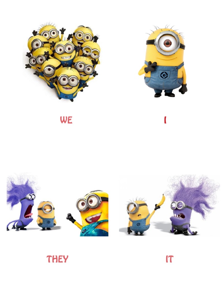 Minion Pronoun PDF | PDF