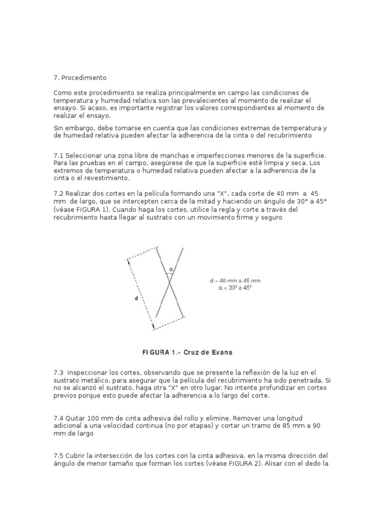 Astm D 3359 | PDF | Revestimiento | Adhesión