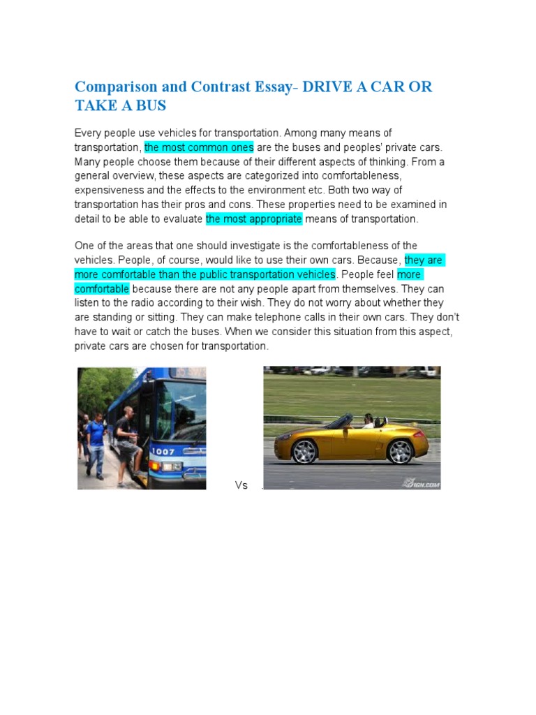 Activity 8 Writing Task Write A Comparative Paragraph About ...