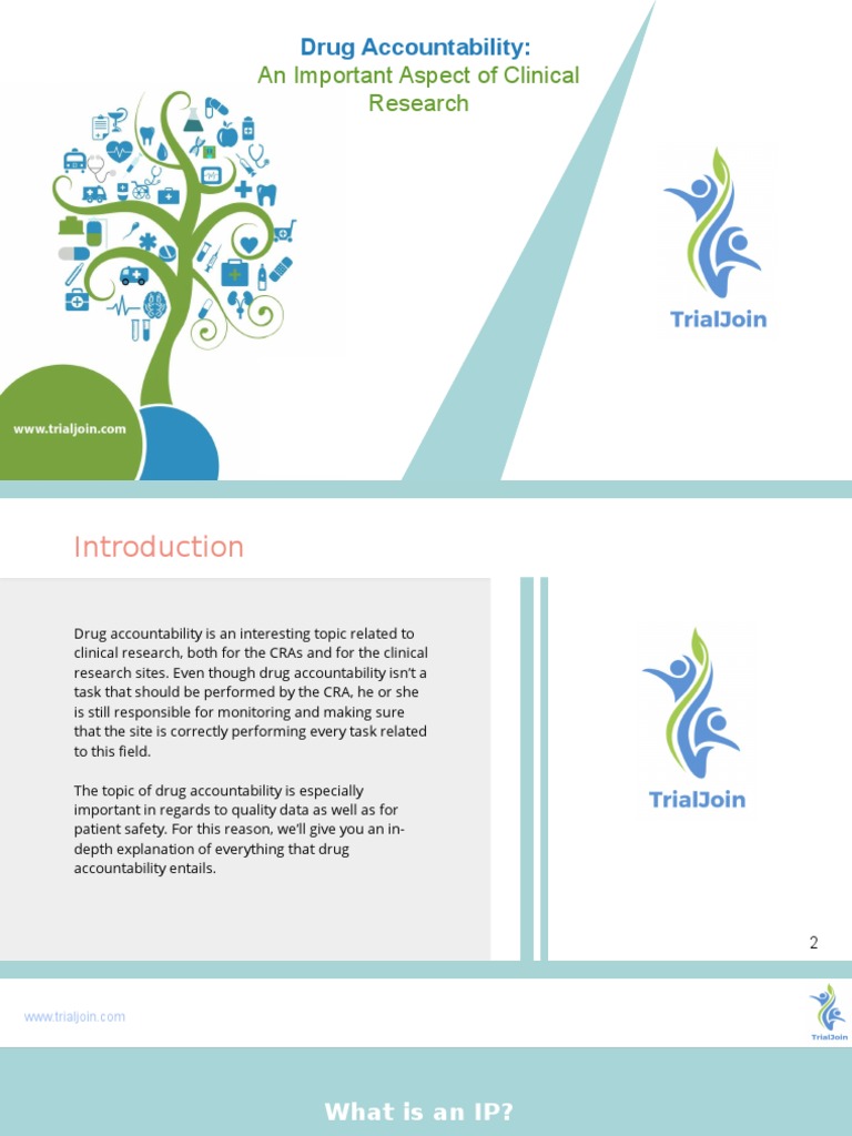 Key Steps in Drug Accountability | PDF | Clinical Trial | Medicine
