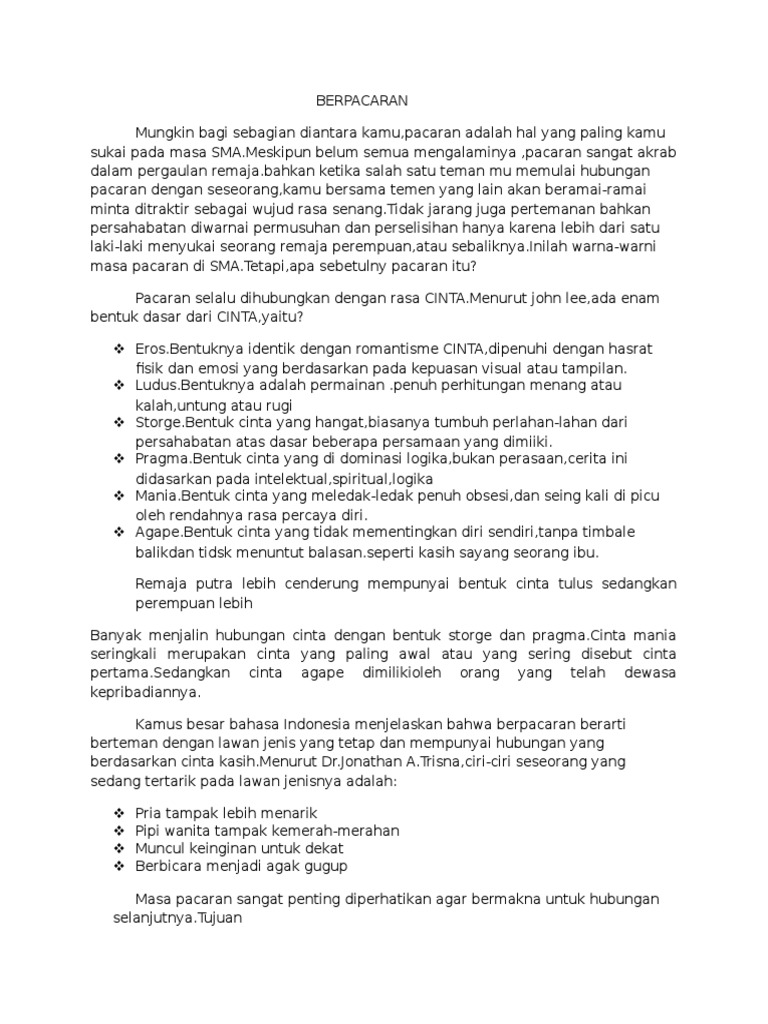 BERPACARAN | PDF