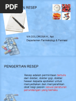Cara Penulisan Resep Obat Dan Singkatan Dalam Resep | PDF